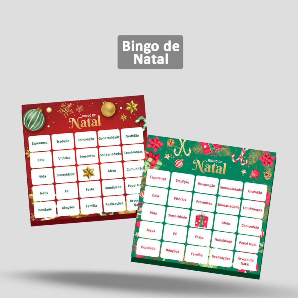 Bingo de Natal - Estúdio Creatus